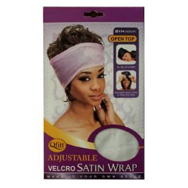 Qfitt - Adjustable Velcro Satin Open Wrap #174-Assort