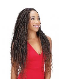 2X Boho Bonita Loc Naturalister Crochet Braid Zury Hollywood