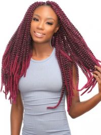 3X Spring 18'' Ghana Twist Crochet Braid Beauty Elements