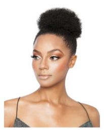 Afro Wrap N Tie Puff Drawstring Yelowtail Ponytail Mane Concept