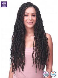 2X Distressed Butterfly Locs Style 24 Inch Nu Locs Bobbi Boss