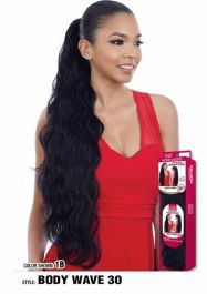 BODY WAVE 30" Equal Drawstring Ponytail - Model Model