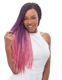 Box Braid Lace Wig 22" Full Lace Wig By Janet Collection