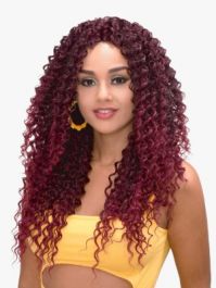Coconut Jerry Realistic Fiber 3pcs Hair Bundle With Free 4X4 T Lace ...