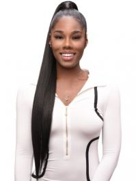 DS Wrap Perm Yaki 30 Destiny Premium Realistic Fiber Ponytail Beauty ...