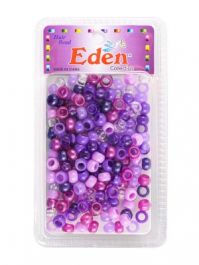 Eden Collection B2 Purple Mix Round Hair Bead 200Pcs 1Dzn