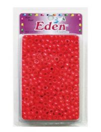 Eden Collection B2 Red Round Hair Bead 200Pcs 1Dzn