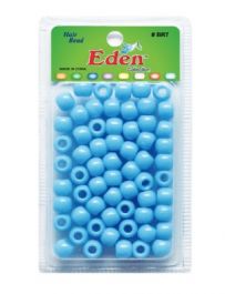 Eden Collection B7 Sky Blue Big Round Hair Bead 1Dzn
