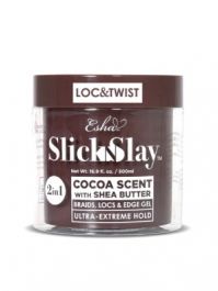 Esha Slick & Slay 2 in 1 Loc & Twist Braid & Edge Gel Cocoa Scent ...