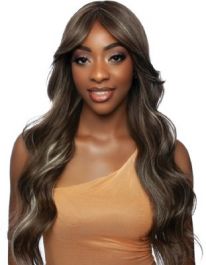 Hannah Red Carpet Human Hair Blend Full Wig Mane Concept