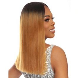 HQ-Vivian IT Tress High Quality Human Mix Lace Front Wig