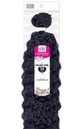 Italian Curl 14 Gardenia Wet N Wavy Hair Weave Model Model