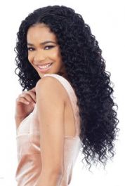 Italian Curl 18" Gardenia Wet N Wavy Hair Weave Model Model