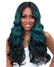JADA Janet Collection Synthetic Melt Extended Deep HD Part Lace Wig