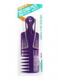 Magic #2509 2 Pc Comb Double Fish & Medium Pik Pack Set Dz