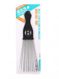 Magic Collection #2411 Long Pan Shape Styling Fan Metal Pik Comb Dz