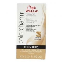 Wella Color Charm Liquid Hair color 10N/1001 Satin Blonde,1.4 oz