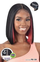 Primrose Gardenia HD Lace Front Wig Model Model
